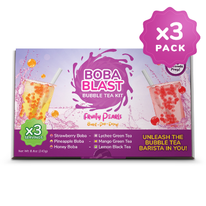 Boba Blast Bubble Tea Kit - 3 Pack of 240G – Bubble Blends